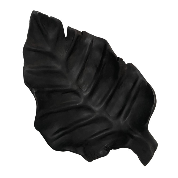 ClassicLiving Solid Wood Decorative Plate in Black | Wayfair.co.uk