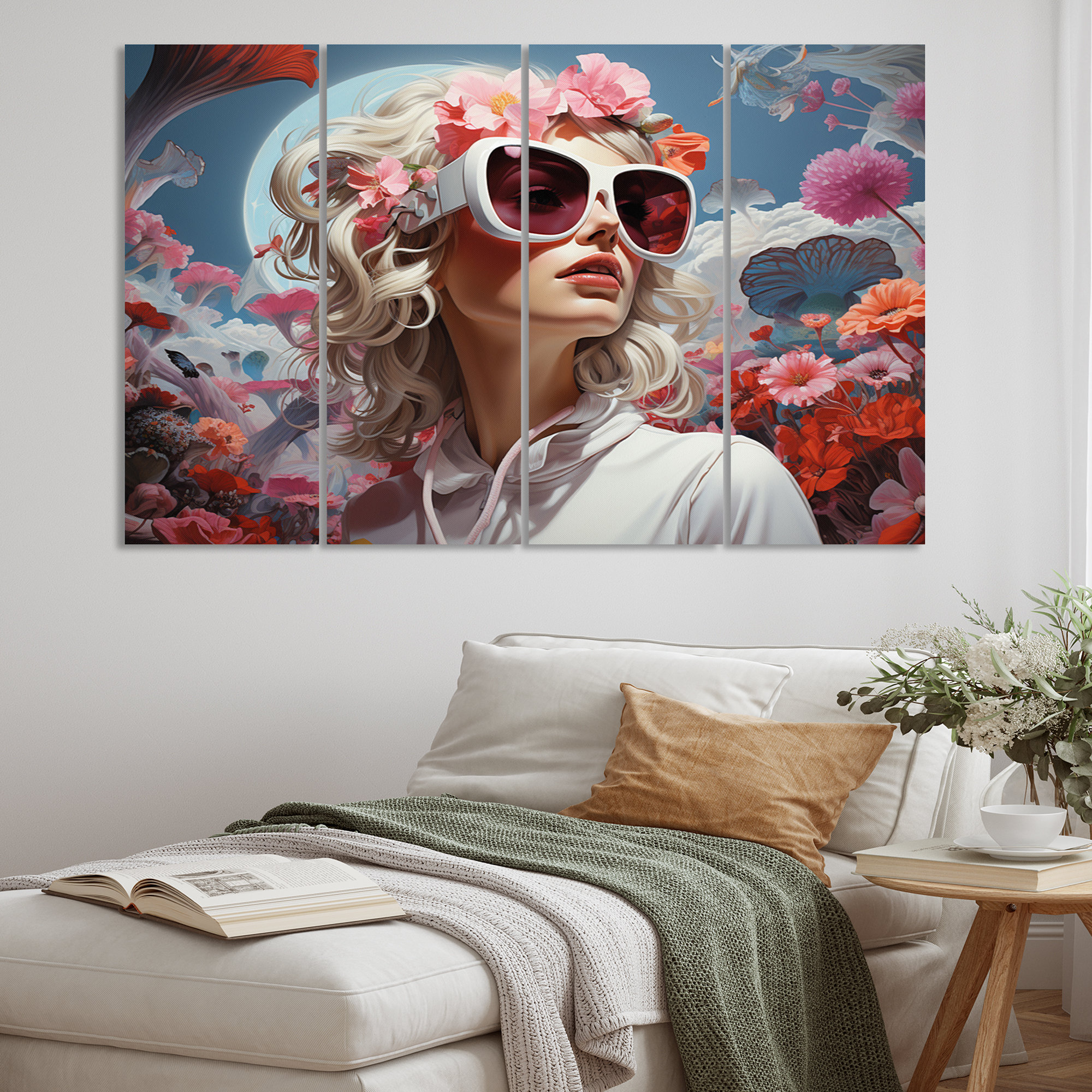 Mercer41 Surrealism Explores The Fashion II - Surrealism Canvas Prints ...