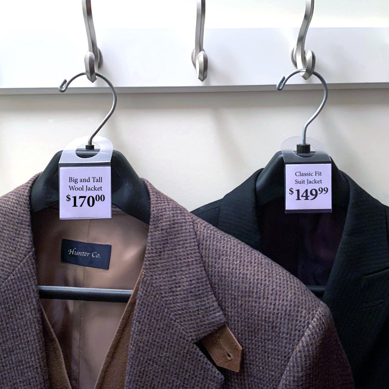 Rebrilliant Plastic Hang Tab For Clothes Hangers | Wayfair