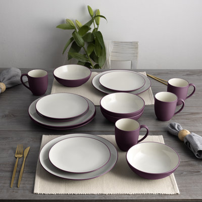 Noritake Colorwave 16-Piece Coupe Dinnerware Set, Service for 4 ...
