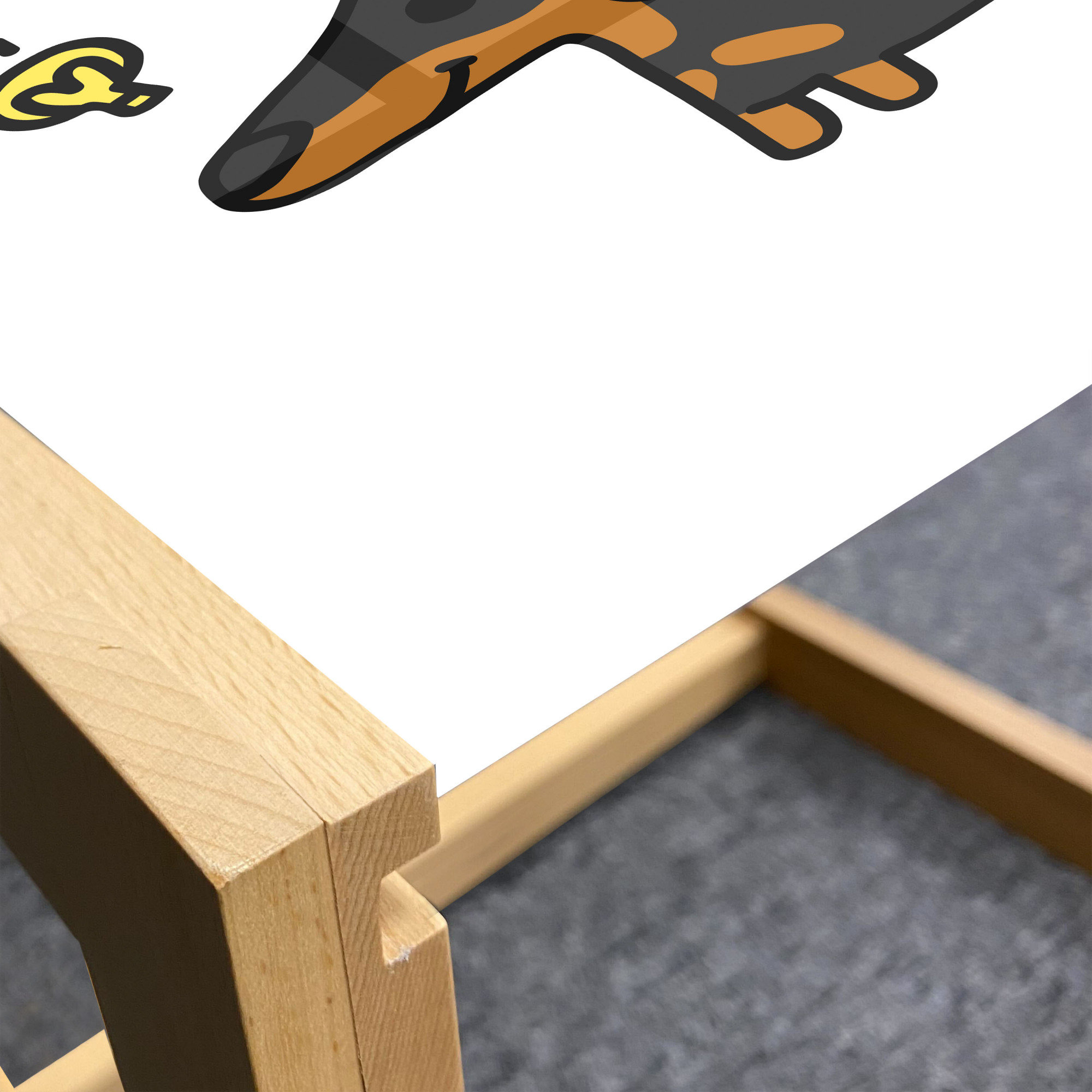 East Urban Home Dachshund Coffee Table, Short Legs But Big Attitude ...