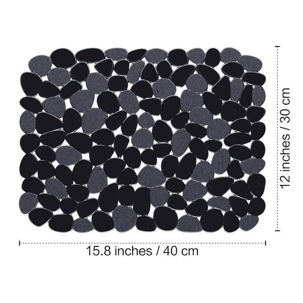 ColourTree Pebble Sink Mats for Stainless Steel Sink, PVC Sink Saddle ...