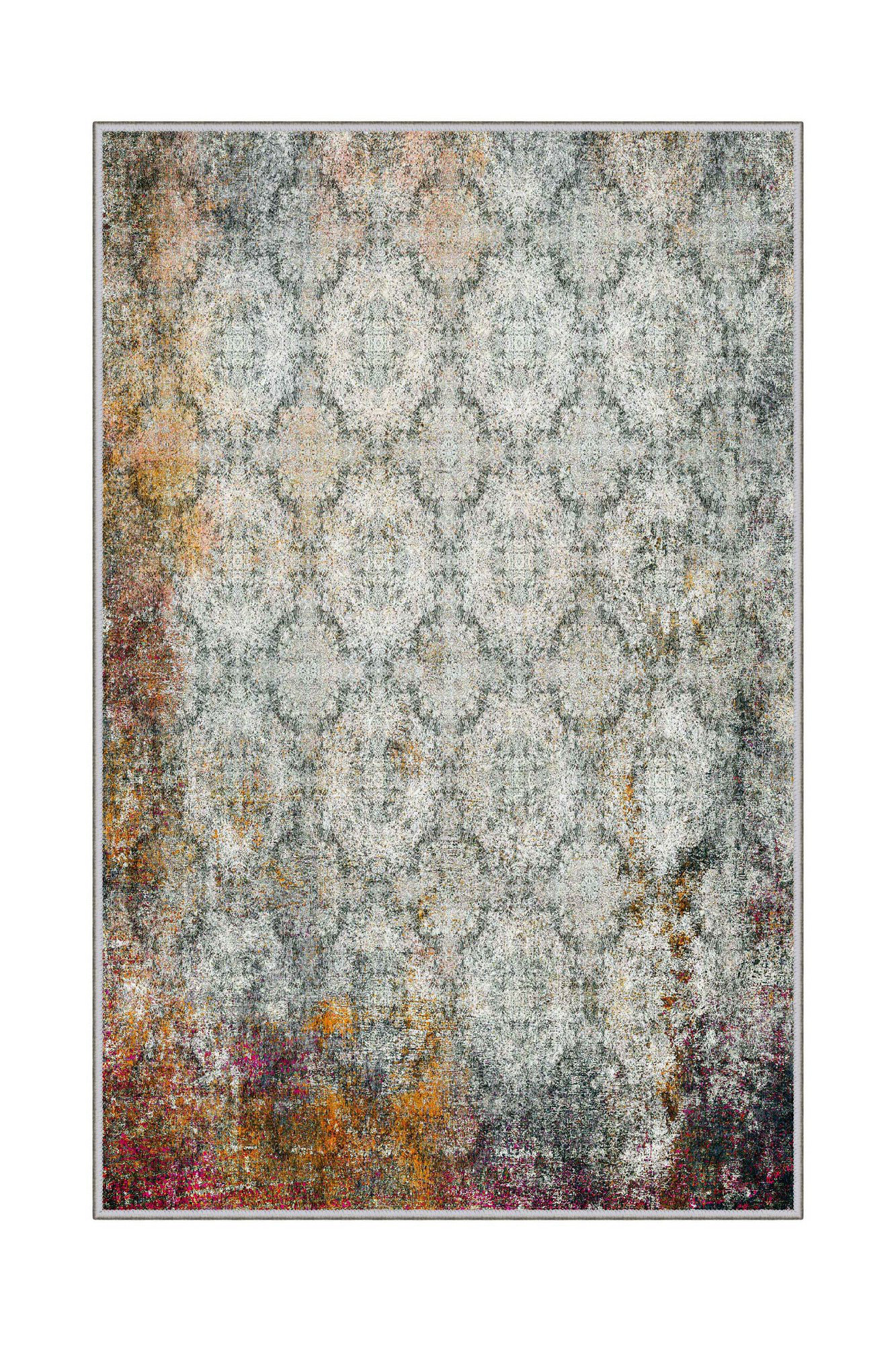 East Urban Home Elleker Abstract Machine Made Flatweave Polyester Area ...