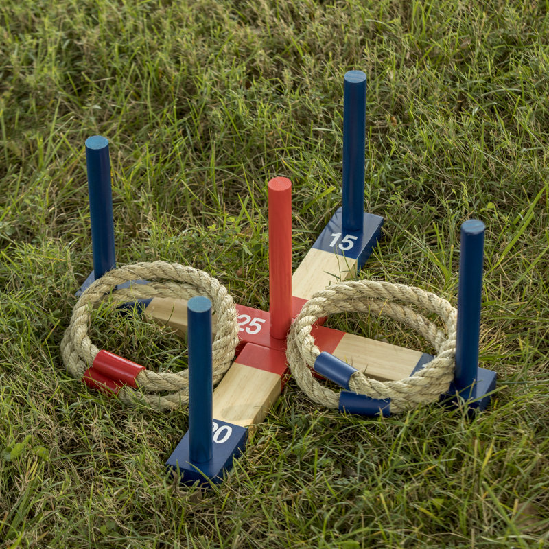 Triumph Sports Triumph Wooden Portable Ring Toss | Wayfair