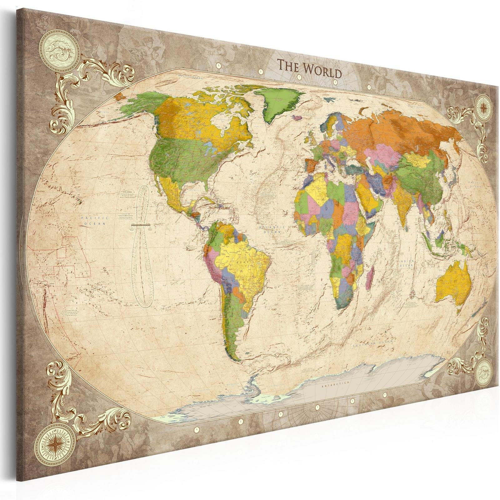 Longshore Tides Lawen Map And Ornaments | Wayfair