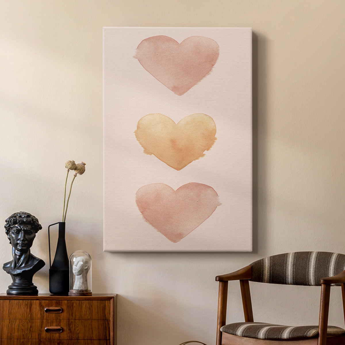 George Oliver Modern Romance Collection B -Custom Wrapped Gallery Cavas ...