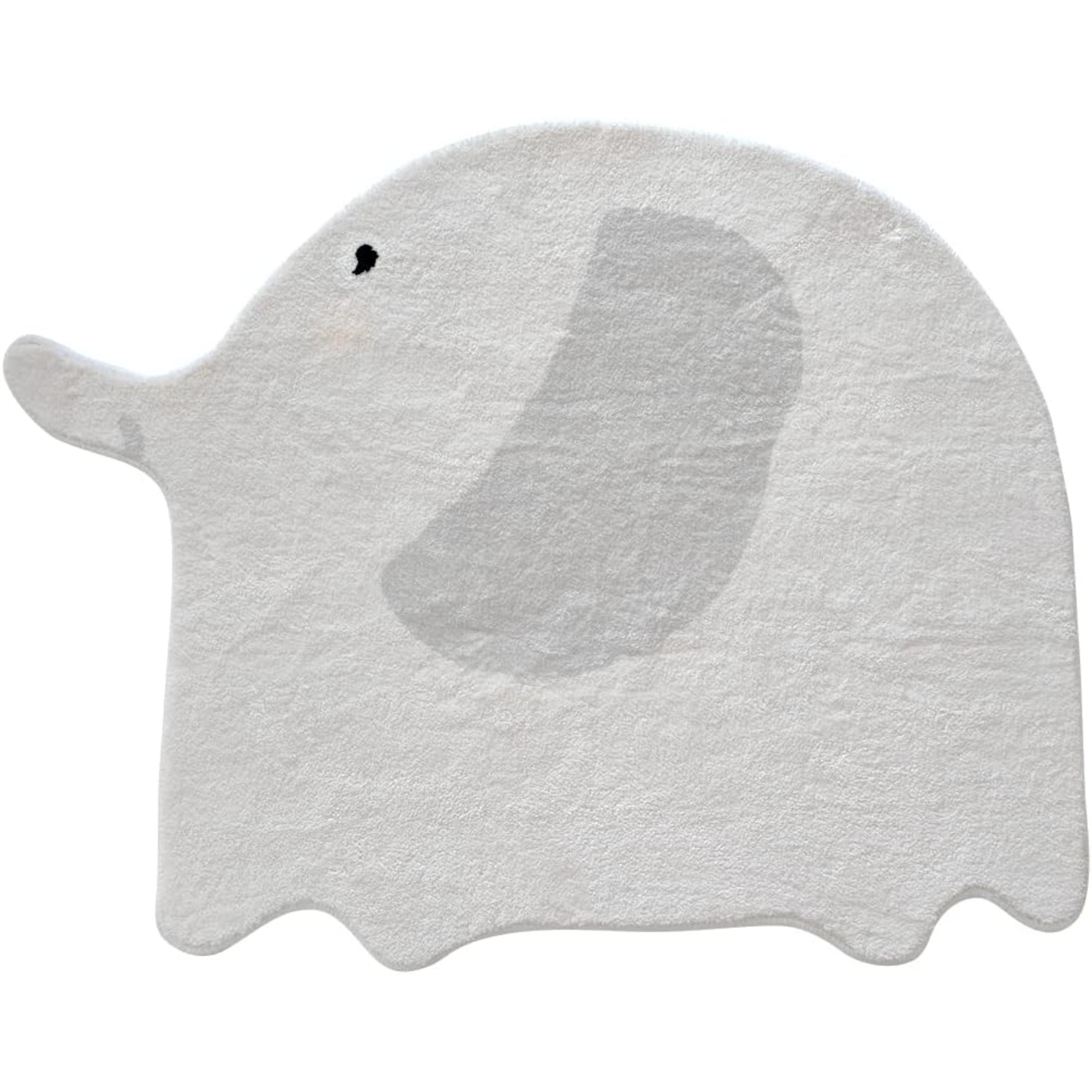 Indigo Safari Lydd Soft Plush Cut Elephant Rug For Kids Room-Alphabet ...