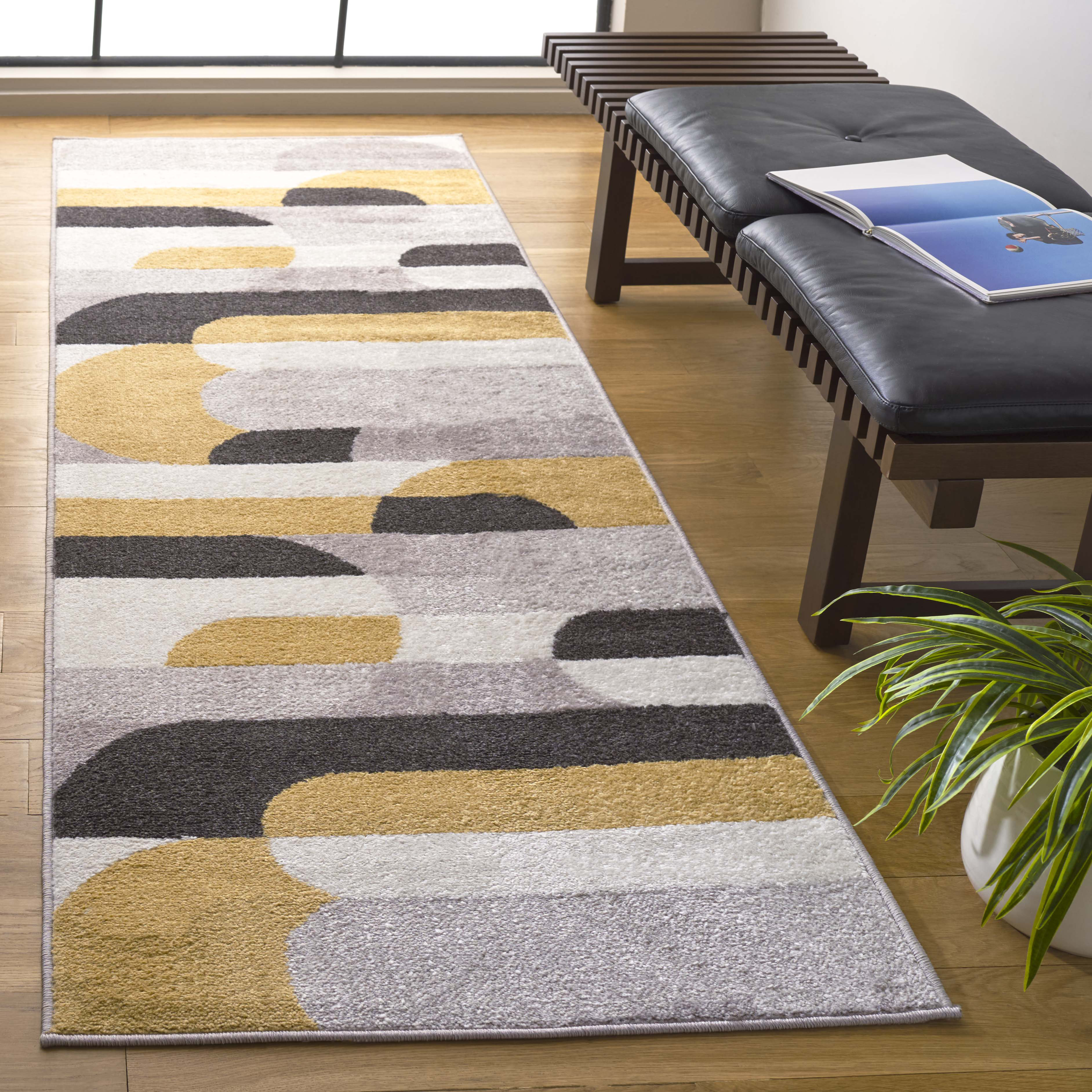 Latitude Run® Makai Performance Abstract Rug | Wayfair