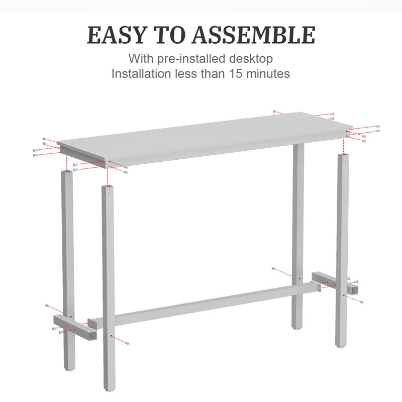 Latitude Run® Amner Counter Height Dining Table & Reviews | Wayfair