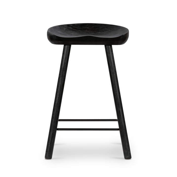Birch Lane™ Casimer Solid Wood Stool & Reviews | Wayfair