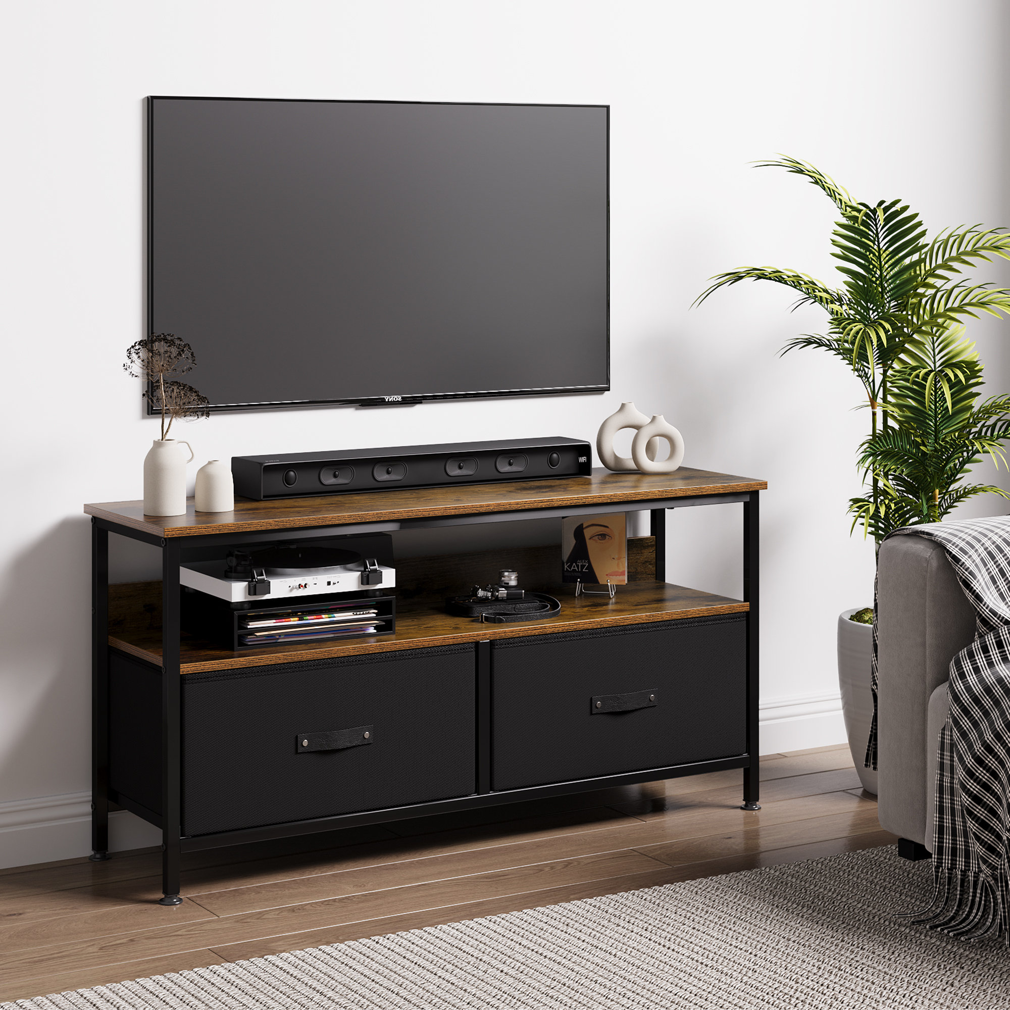 17 Stories Manry TV Stand for TVs up to 43" | Wayfair