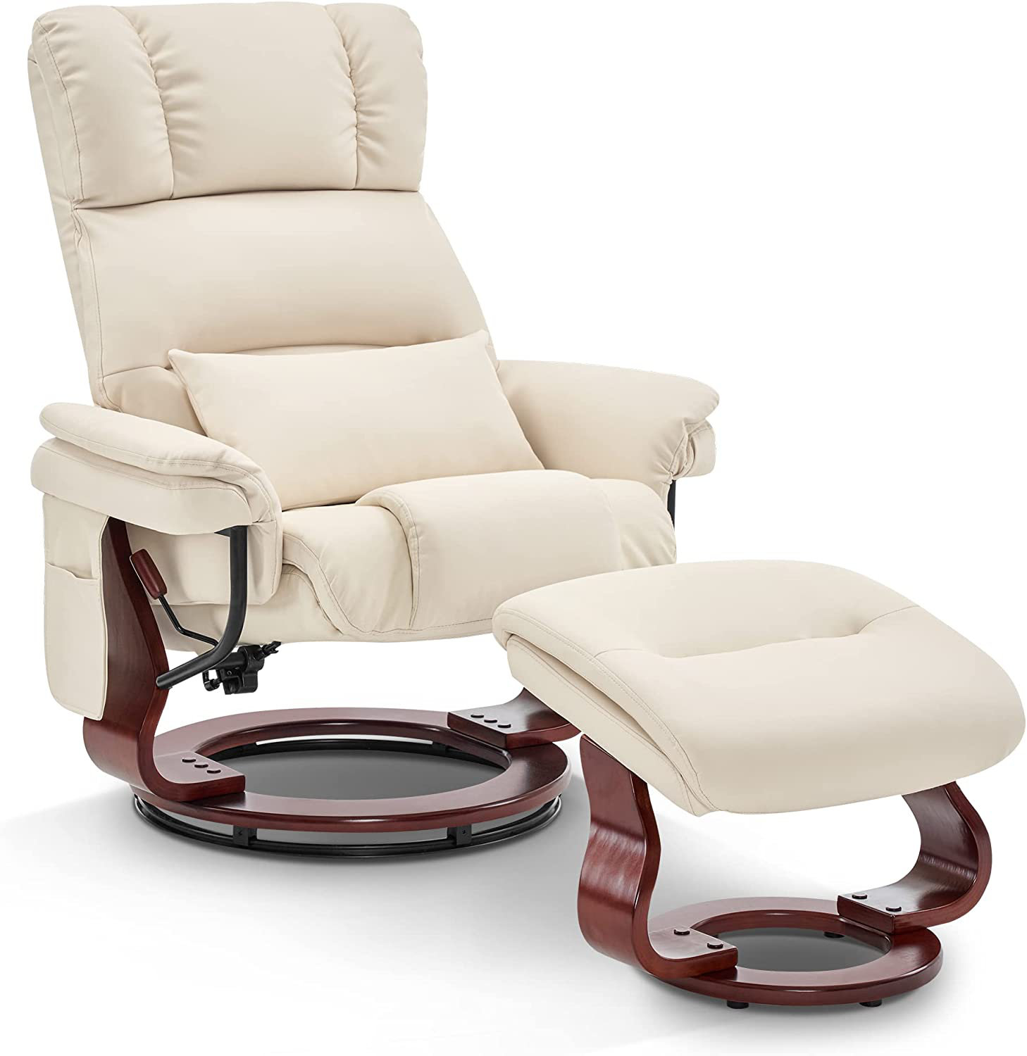 Red Barrel Studio® Swivel Recliners with Ottoman, Reclining TV Chairs ...