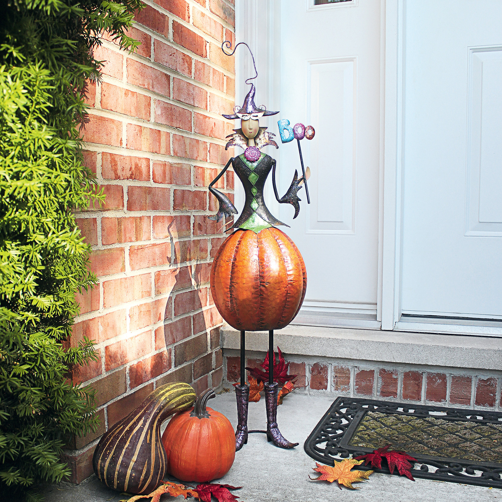 Design Toscano Gloria Vanderboo Metal Witch Bobble Statue & Reviews ...