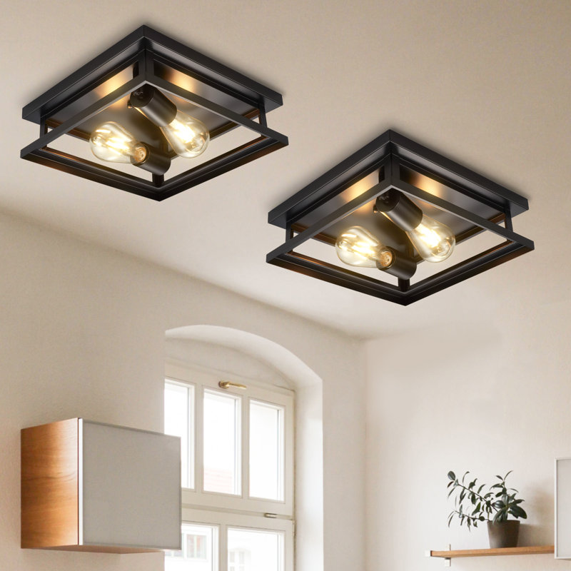 Hamilyeah Farmhouse Flush Mount Ceiling Light | Wayfair