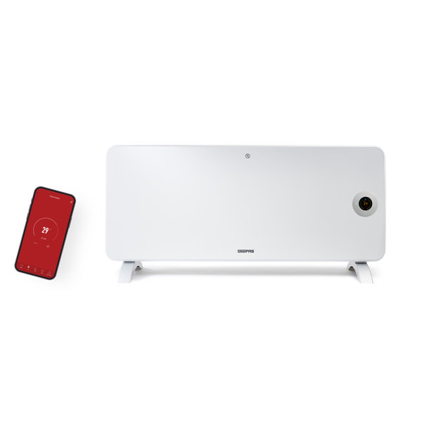 Geepas Electric Smart Panel Heater 2000W | Wall Mounted or Freestanding ...