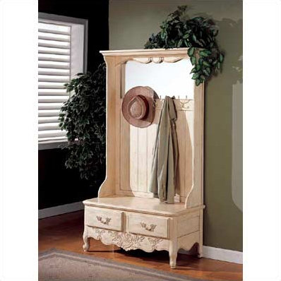 Powell Furniture Hills of Provence Hall Tree with 2 Drawers | Wayfair