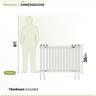 Zippity Outdoor Products 36in H x 51in W (1 Gate) No Dig Zippity ...