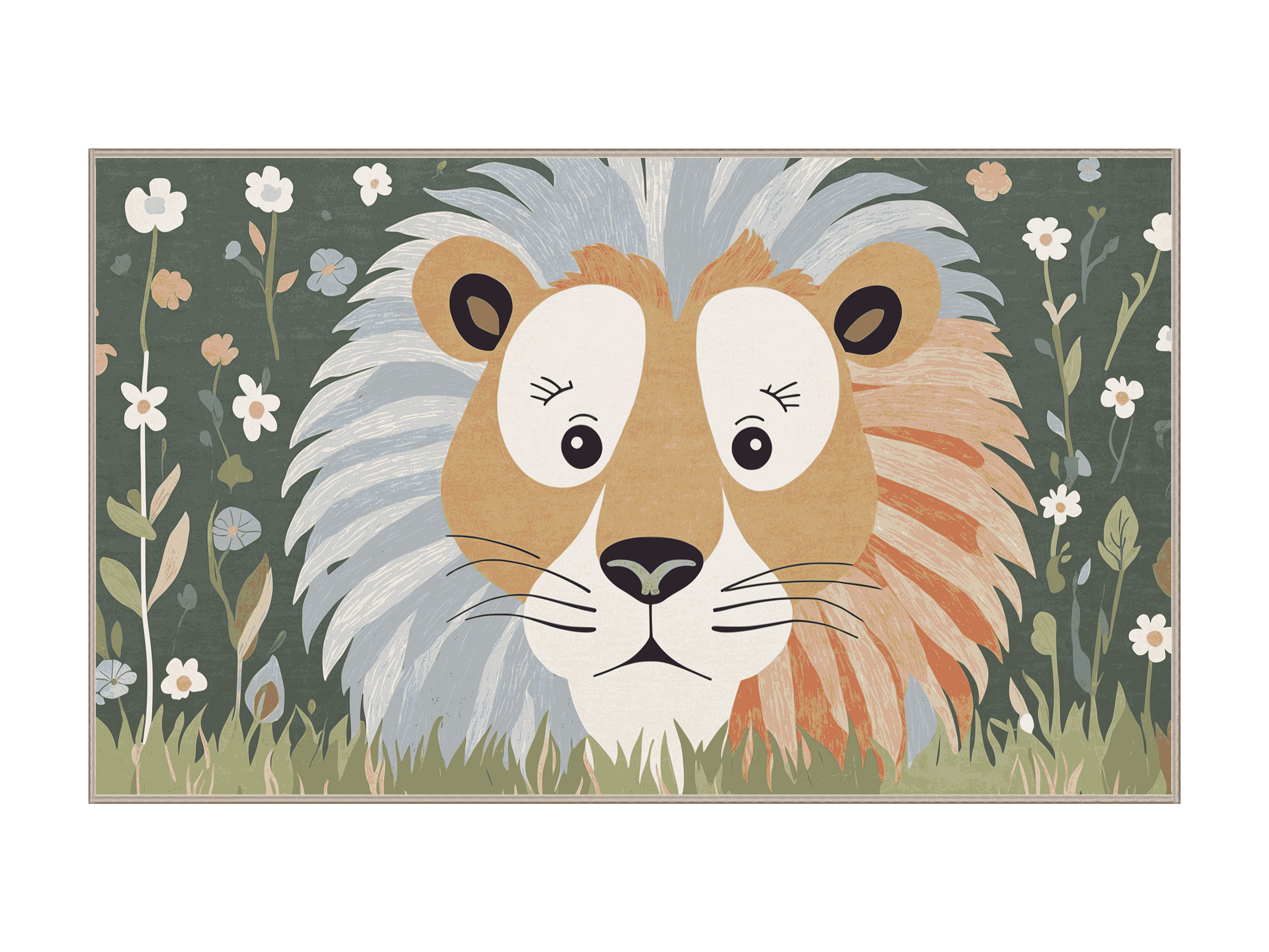 Ginza Six Washable Cute Animals Kids Rug | Wayfair