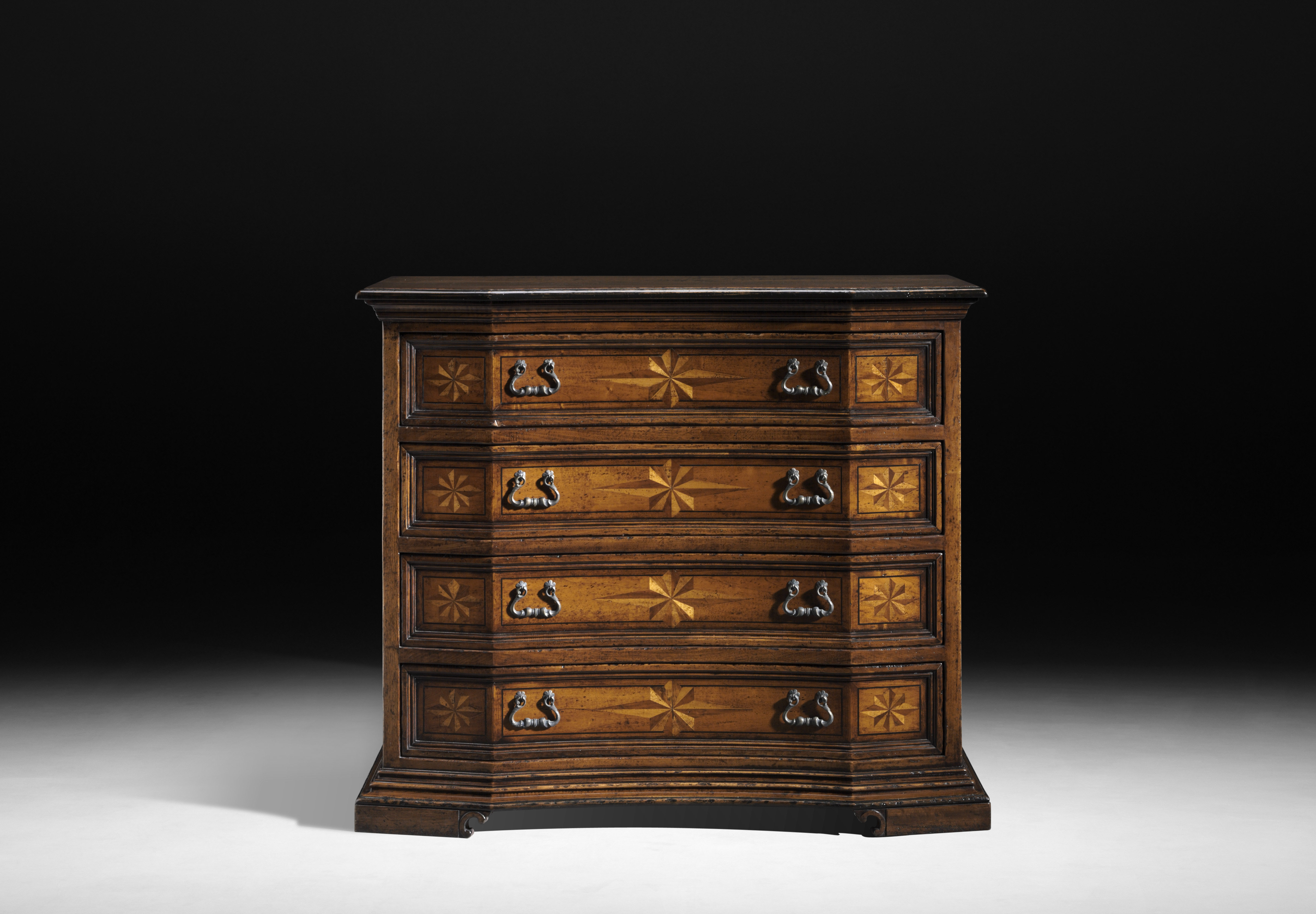 David Michael 4 Drawer 55" W Solid Wood Dresser | Wayfair