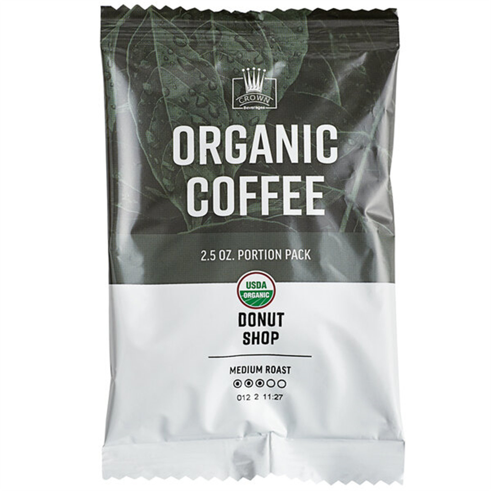 FixtureDisplays Crown Beverages Organic Donut Shop Coffee Packet 2.5 Oz ...
