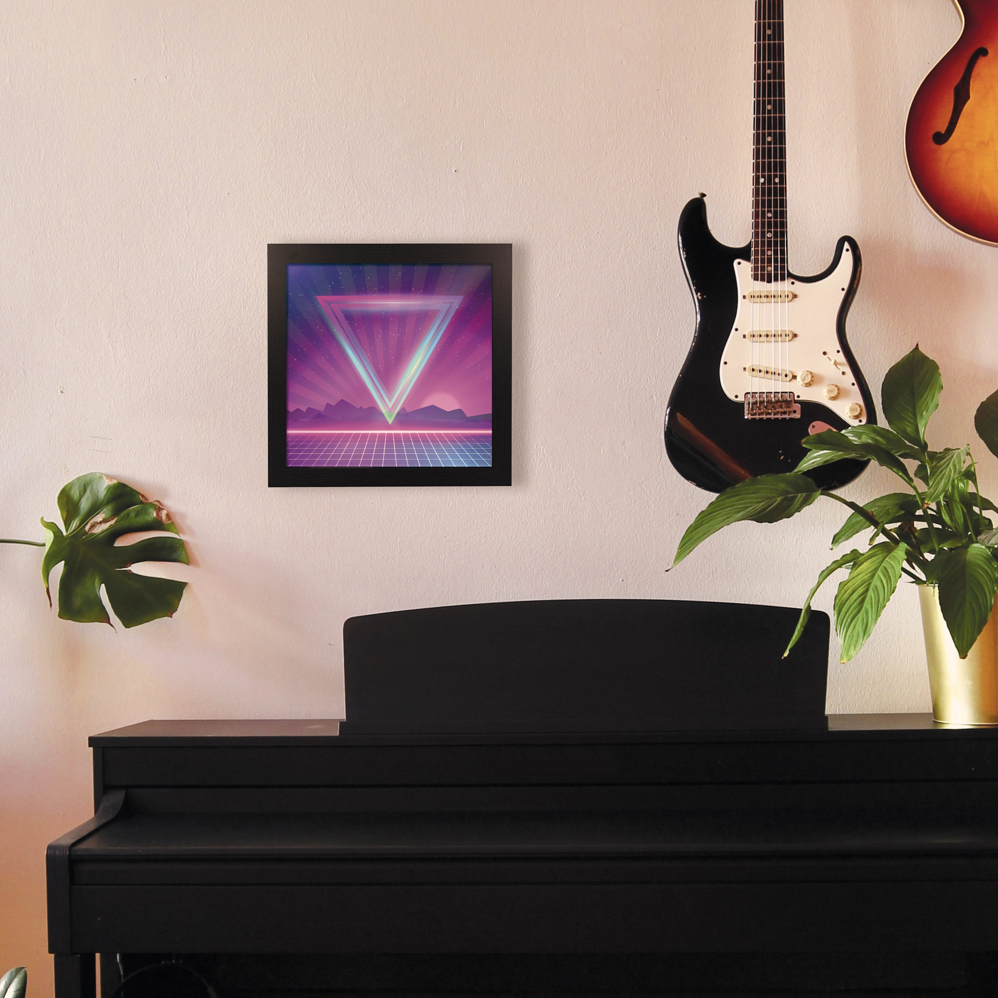 Ebern Designs GB Eye Music Record Made To Display Vinyl Records Frame ...