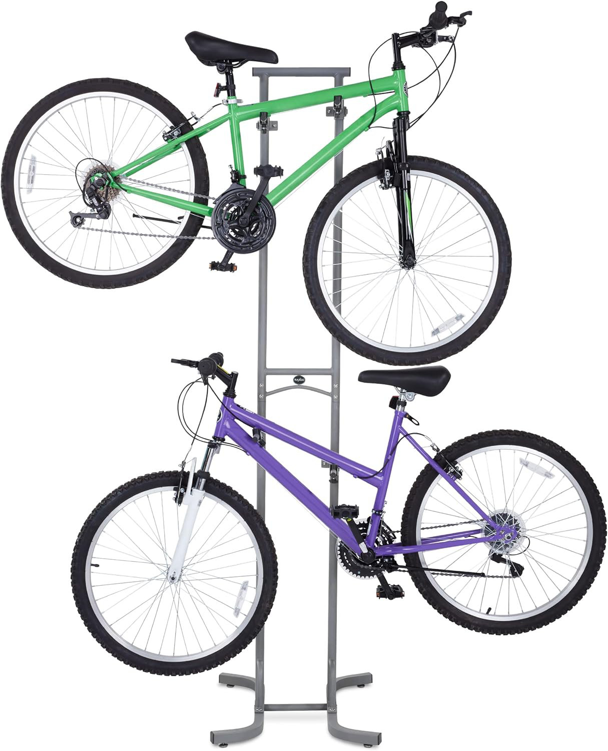 Arlmont & Co. Freestanding Bike Storage Rack, 2 Bicycle Indoor Bike ...