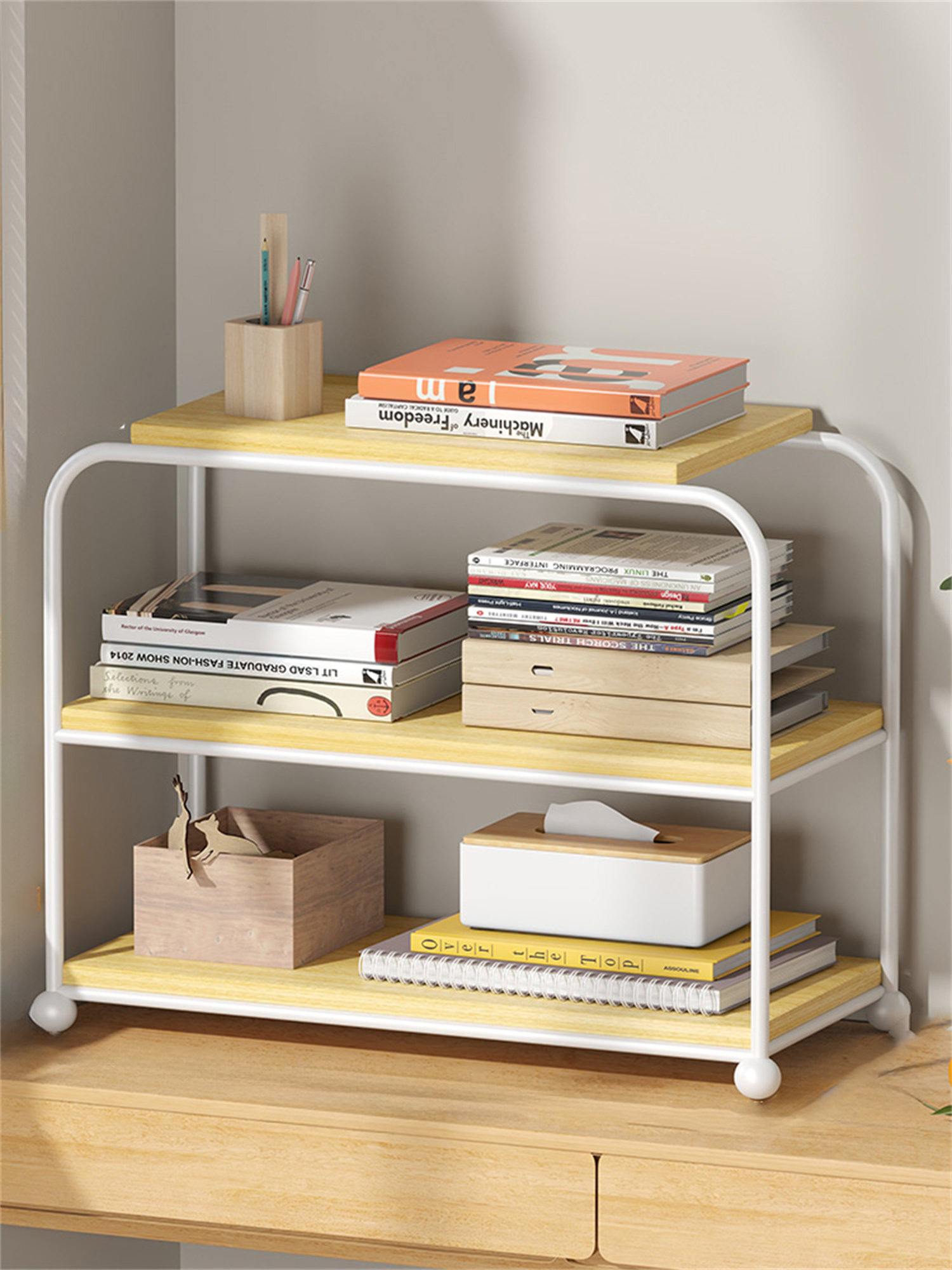 Hokku Designs Martyn Metal Stackable Desk Organizer | Wayfair
