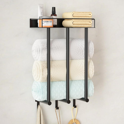 HIGEMZ 3 Wall Towel Rack | Wayfair