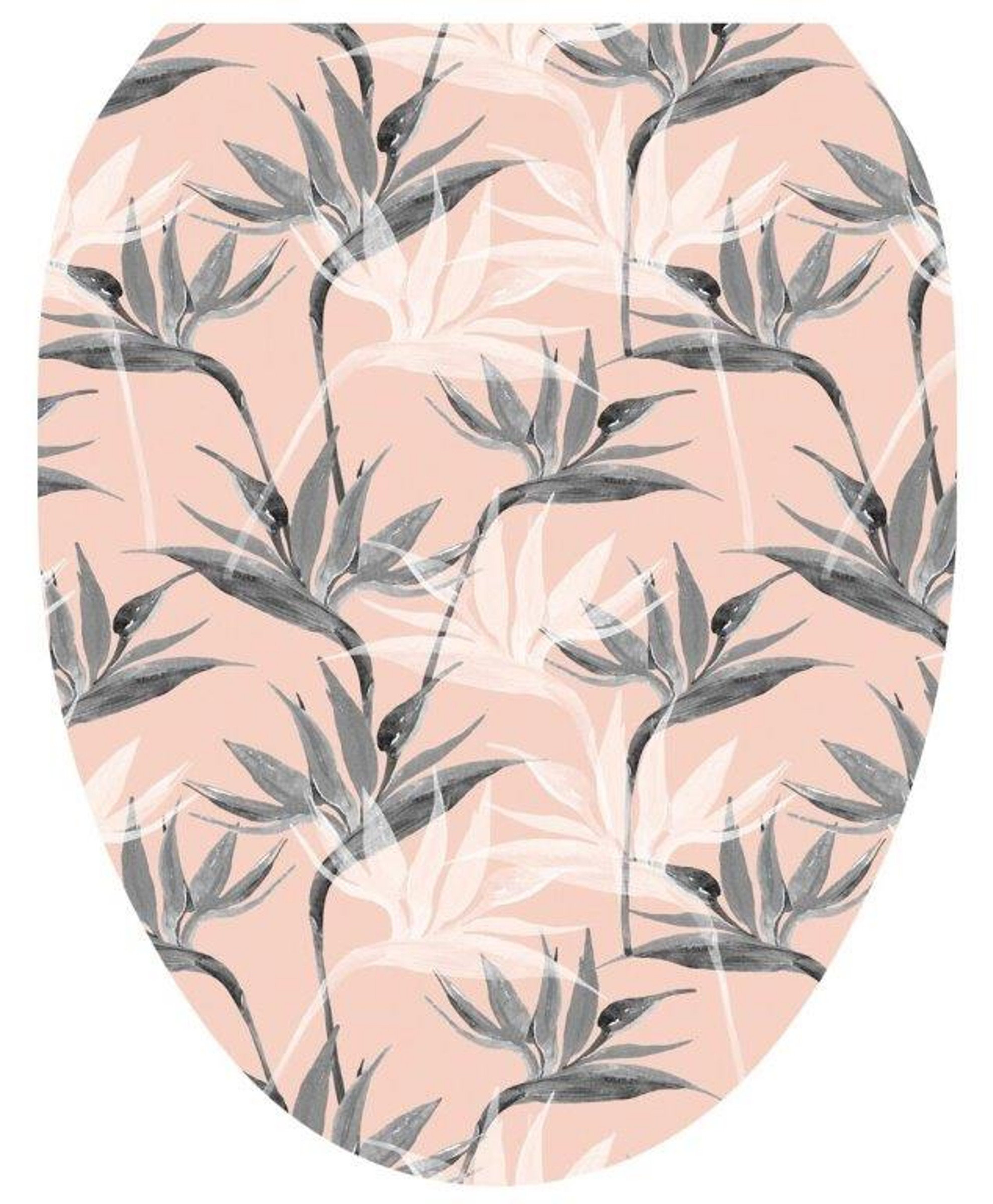 Toilet Tattoos Floral Bouquet Toilet Seat Sticker Decal | Wayfair