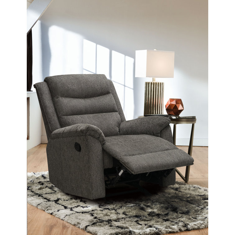 Wade Logan® Arwah Upholstered Glider Recliner & Reviews | Wayfair