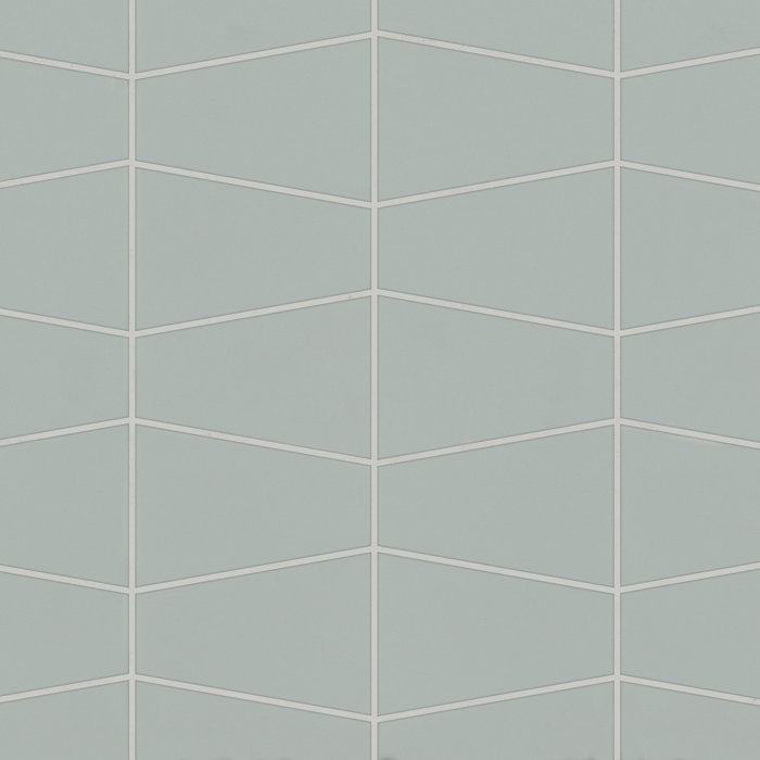 Bedrosians Marin Trapezoid Matte Porcelain Mosaic Tile & Reviews | Wayfair