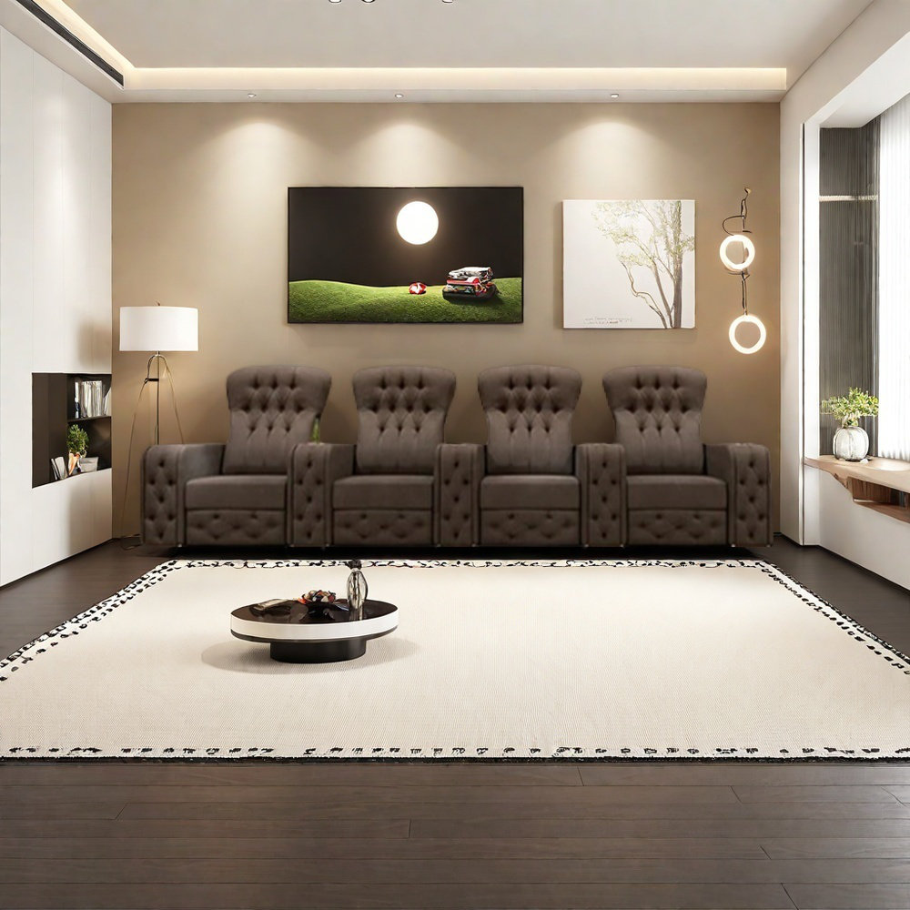 ANCOREY Home theatre electric function sofa - Wayfair Canada