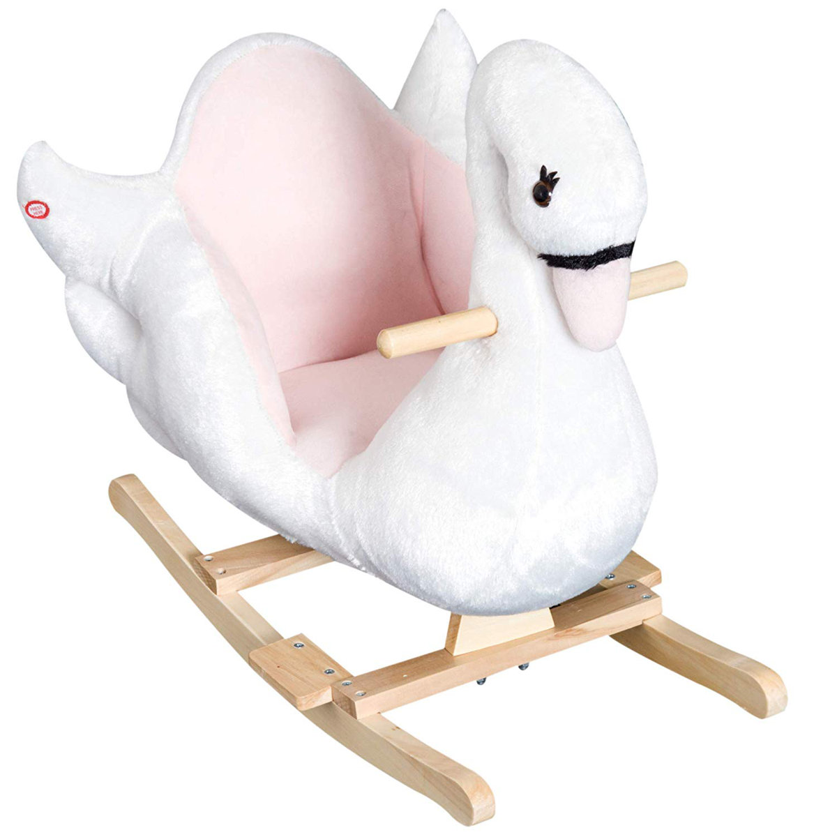 Qaba Kids Plush Toy Swan Style Rocker & Reviews | Wayfair