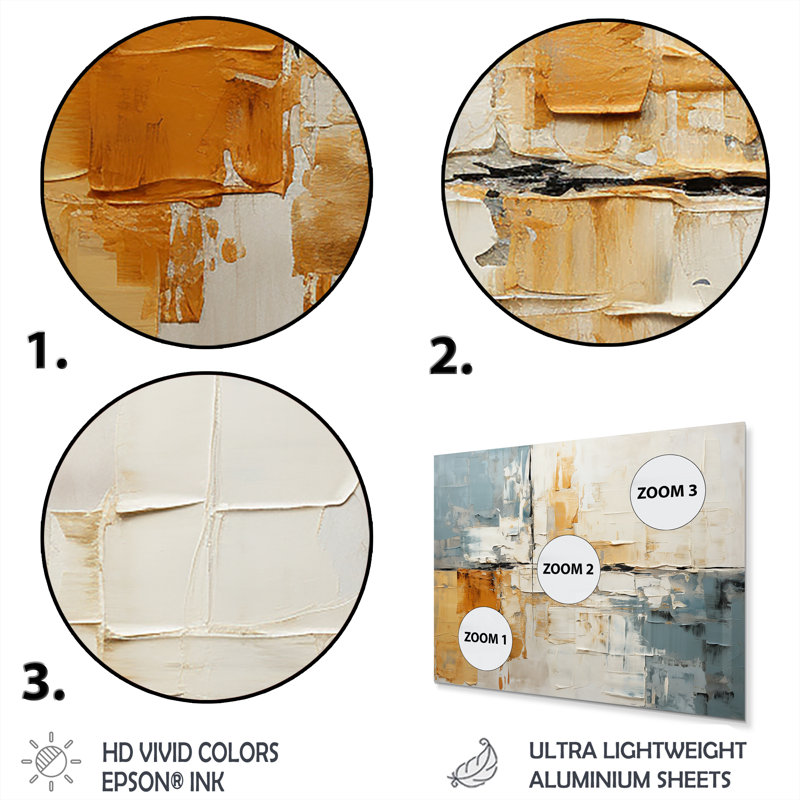 Design Art Collage Fusion VIII - Abstract Collages Metal Wall Decor Set ...