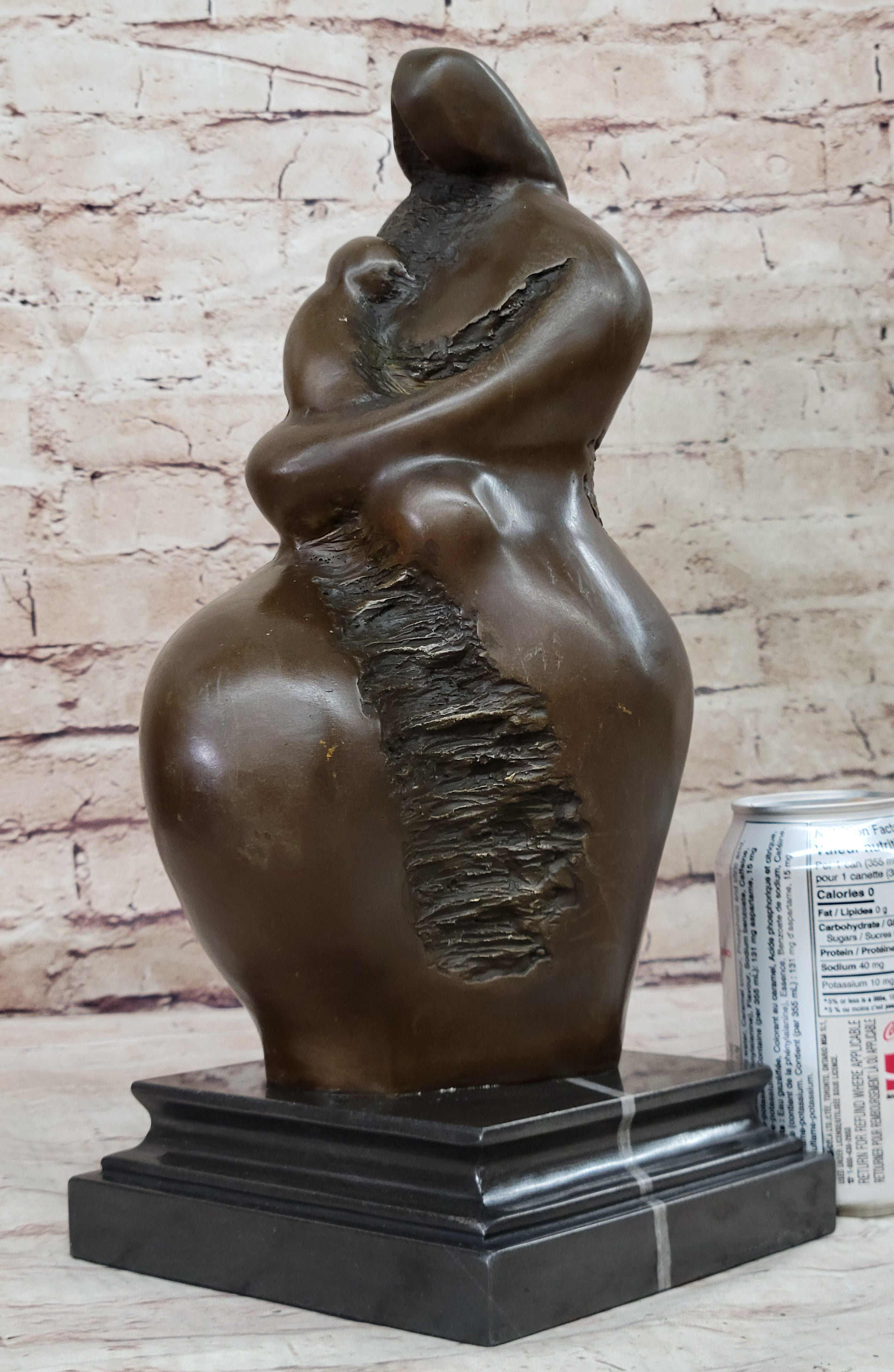 Orren Ellis Hand Made Abstract Modern Style Mother and Child by Botero ...