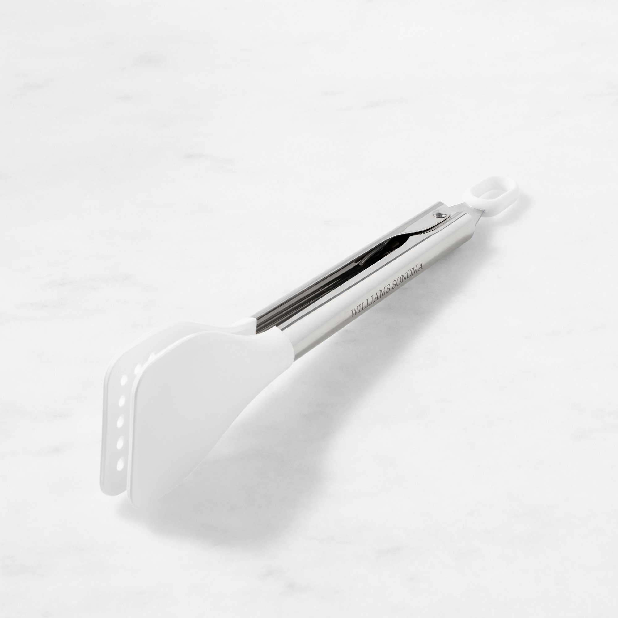 Cutlery Home Stainless-Steel Silicone Wide Tongs | Wayfair
