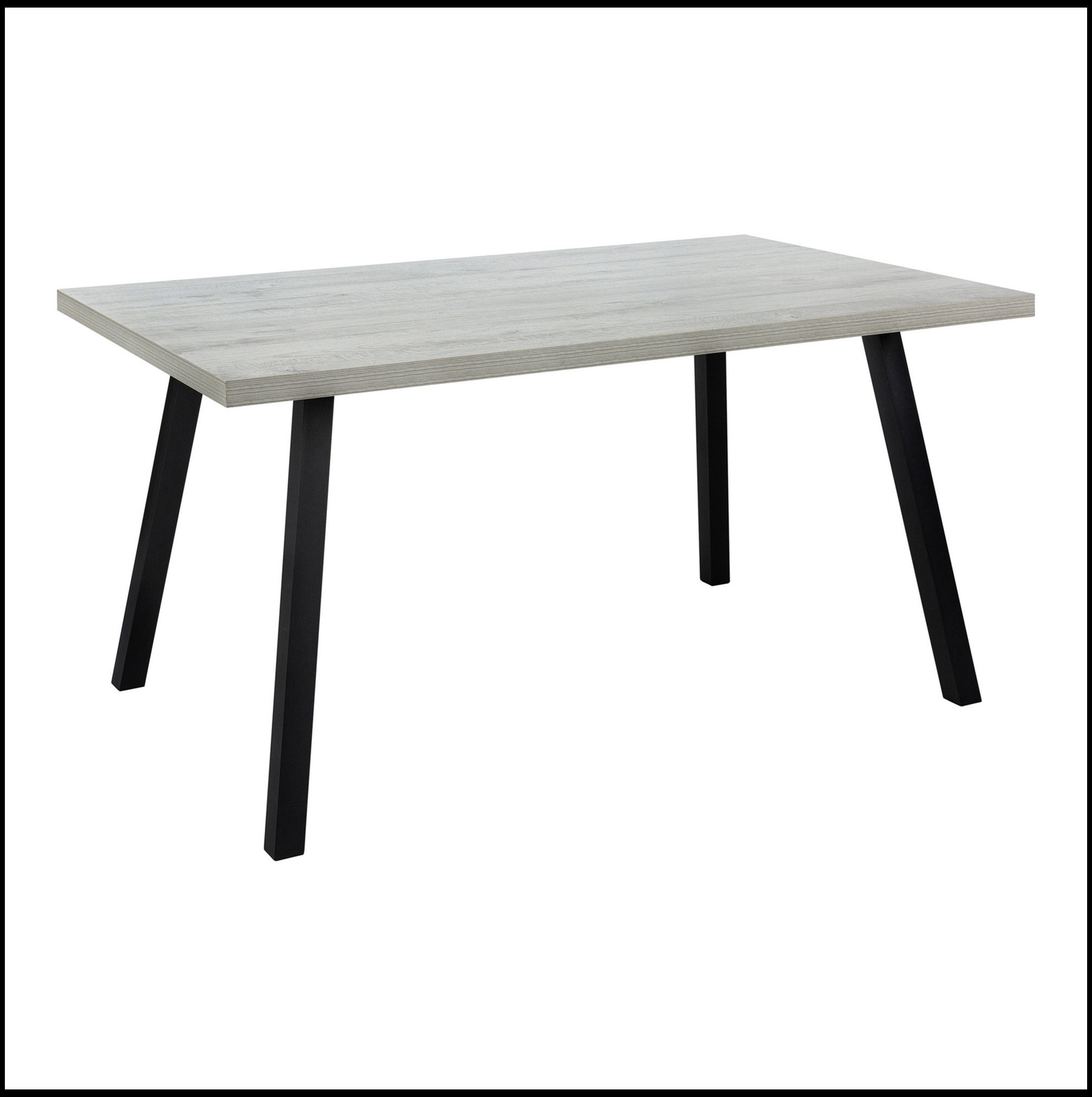 17 Stories Dining Table, 60" Rectangular, Kitchen, Dining Room ...