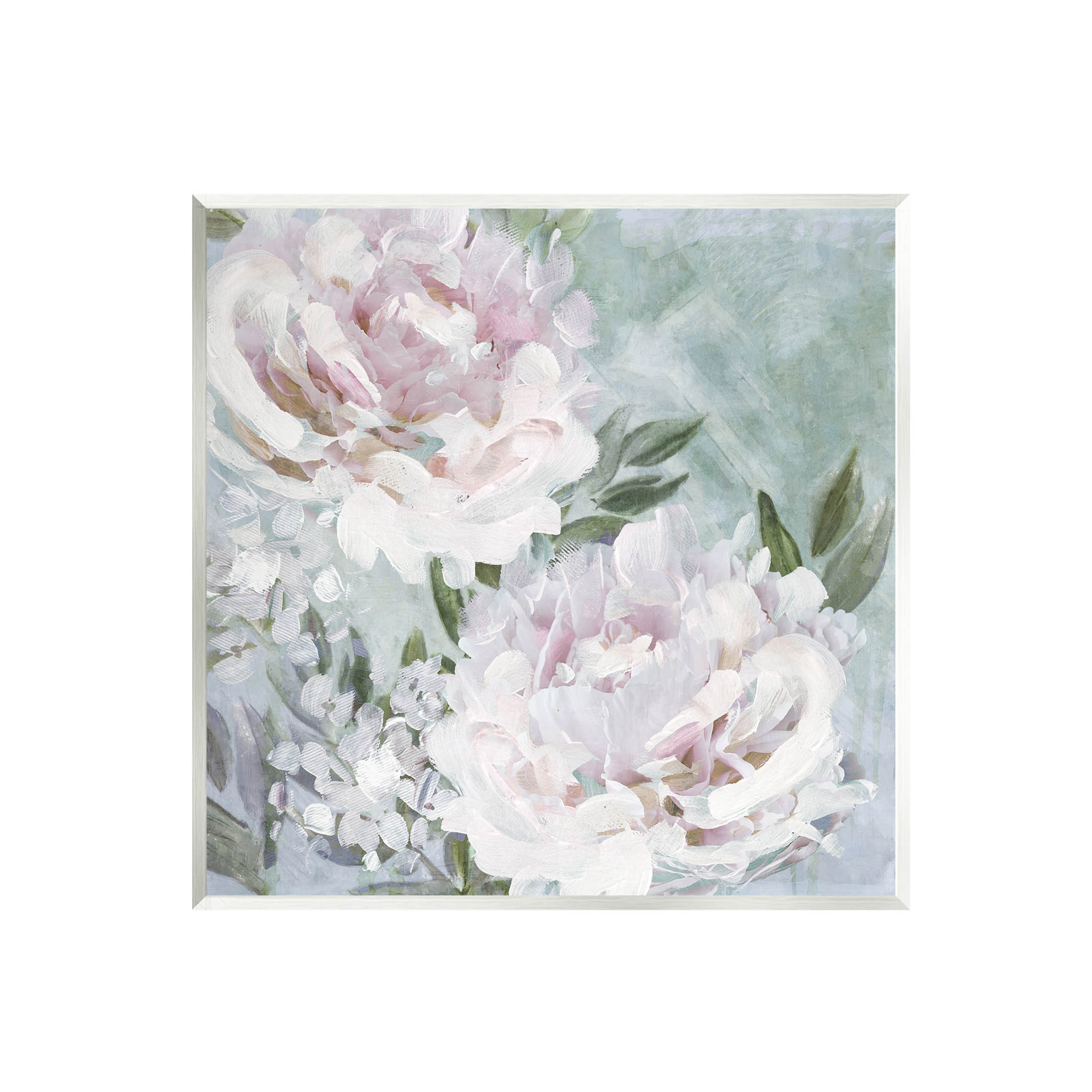 Winston Porter Fluffy Pink Peonies Floral Giclee Art By Nina Blue | Wayfair