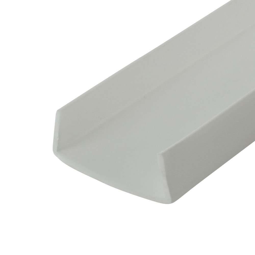 Outwater Plastics 1-1/4'''' Styrene Plastic U-Channel/C-Channel 48 Inch ...