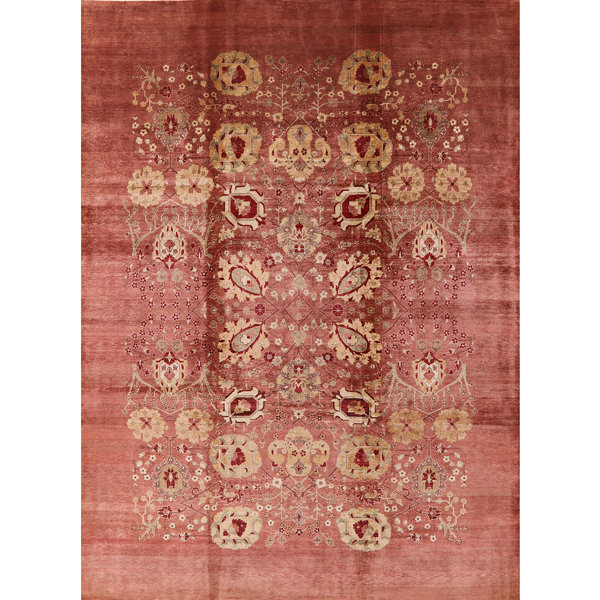 Bungalow Rose Floral Rug | Wayfair