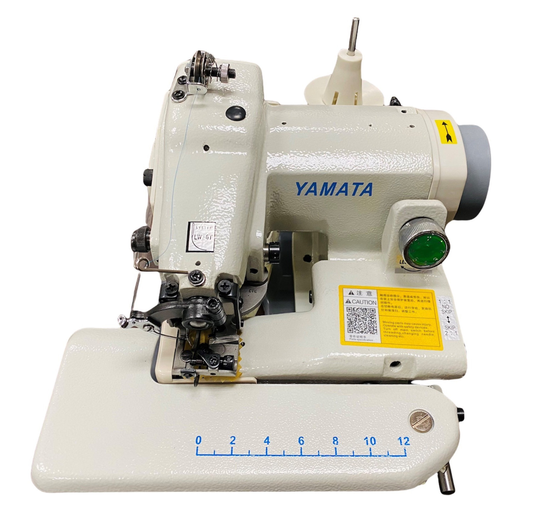 Yamata 1 Stitch Computerized Feiyue-Yamata Invisible Seam Blind Hem Mechanical Sewing Machine ...