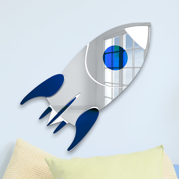 Zoomie Kids Rocket Ship Space Wall Decor | Wayfair