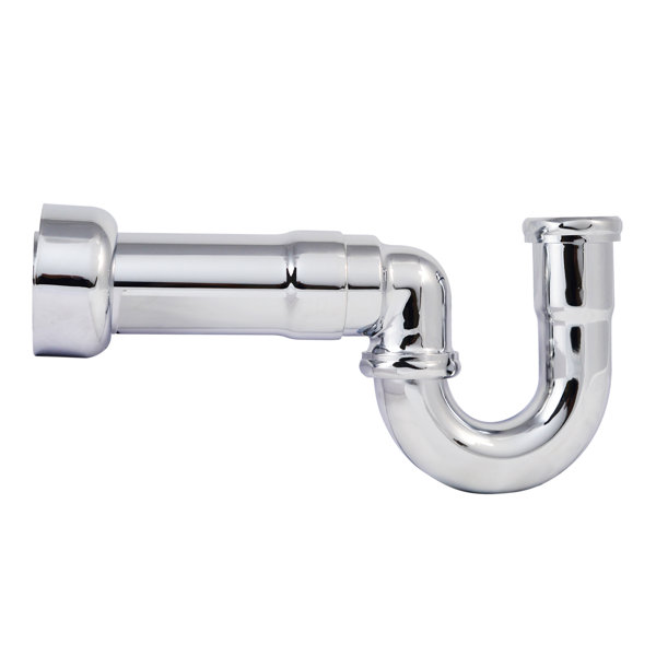 Westbrass LA-Style Pedestal Sink Kit with P-Trap, Supply lines, Flanges ...