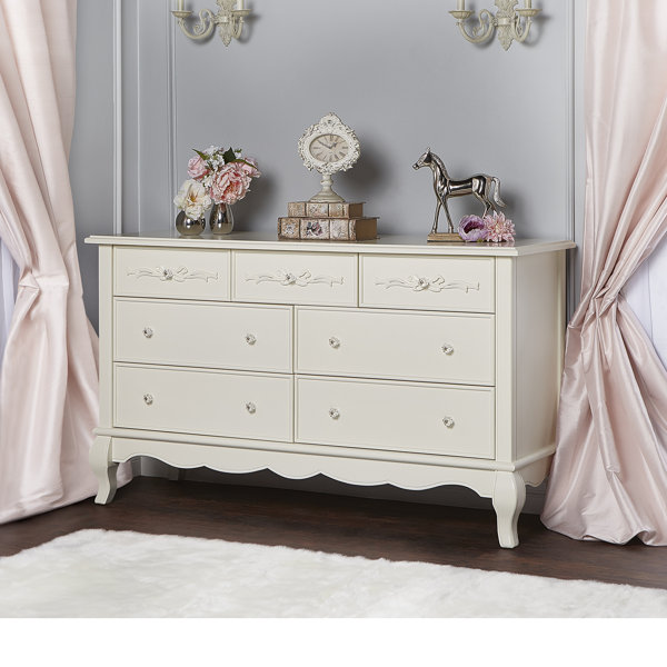White-princess-dresser | Wayfair