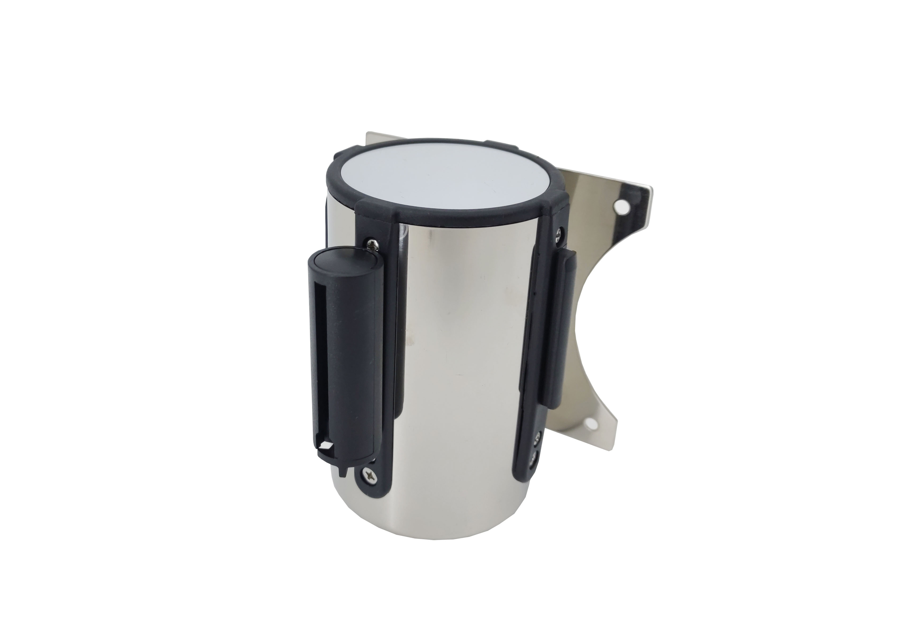 FixtureDisplays Stanchion Queue Barrier Post Wall Mount Retractable ...