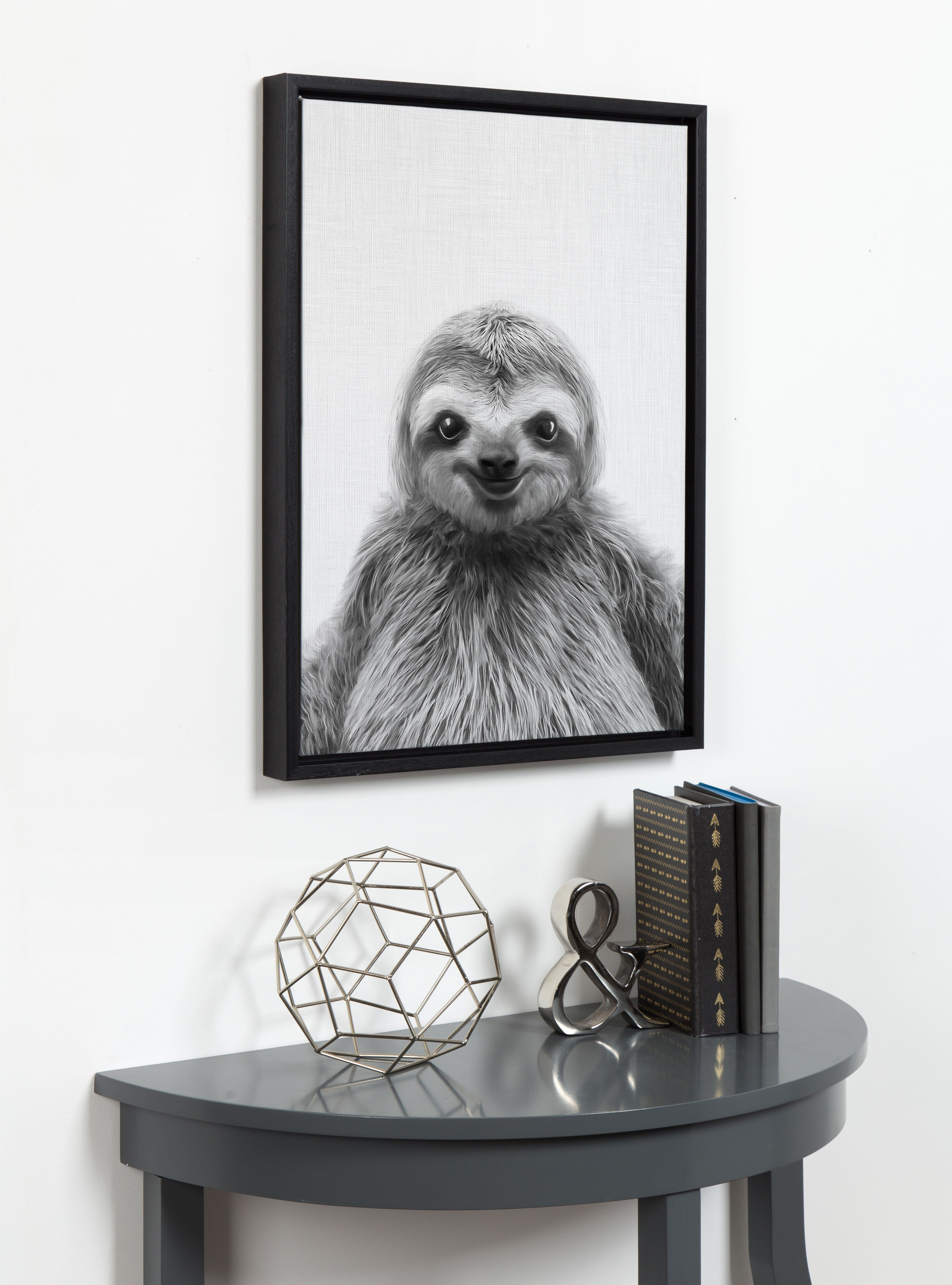 Isabelle & Max™ 'Sloth' by Simon Te - Floater Frame Photograph Print on ...