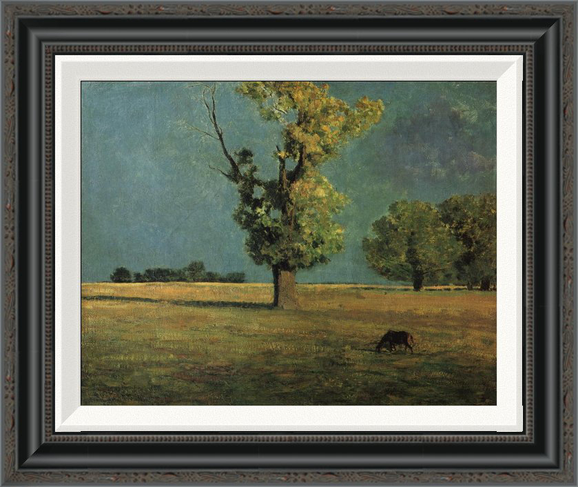Global Gallery 'Peyrelebade Landscape' by Odilon Redon Framed Painting ...