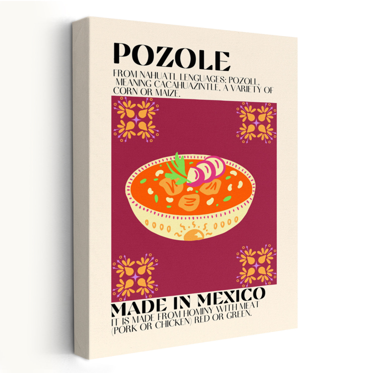 Trinx Pozole - Cuisine Design, Type Food Mexico Signs Art | Wayfair