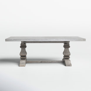 Farmhouse & Rustic Double Pedestal Dining Tables | Birch Lane