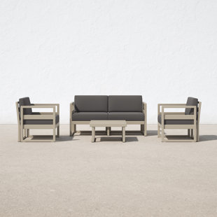Kalani 3 Piece Seating Group with Cushions | AllModern